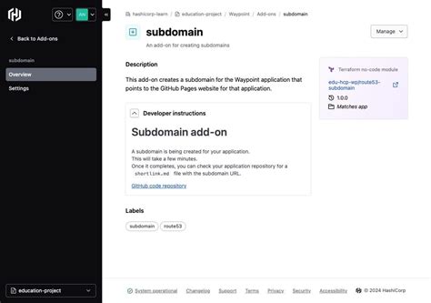 create an add on waypoint hashicorp developer