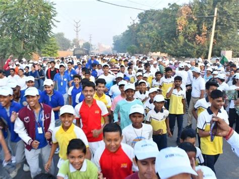Message Of Cleanliness And Health Given Through Fit India Freedom Run