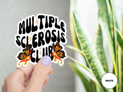 Multiple Sclerosis Sticker Ms Awareness Vinyl Sticker For Ms Warrior