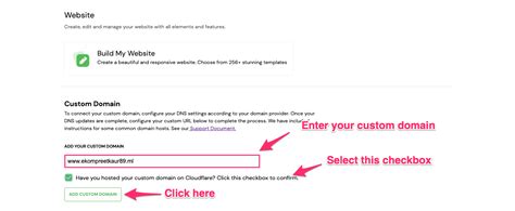 how to set up your custom domain in cloudflare