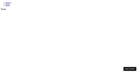 Test React Forked Codesandbox