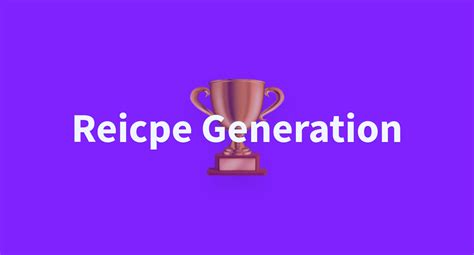 Skadewdl Reicpe Generation At Main