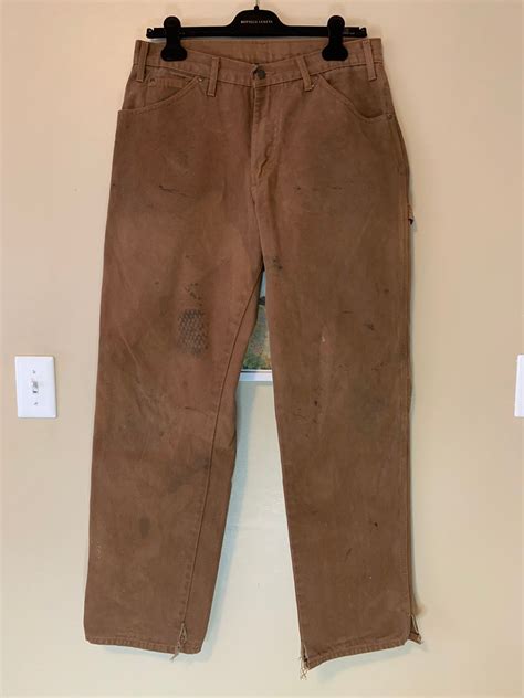 Vintage Vintage Dickies Flared Thick Carpenter Pants Grailed