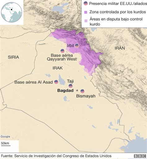 Irán Lanza Un Ataque Con Misiles Contra Dos Bases Militares Que
