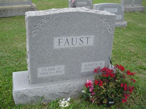 Frank O Faust 1905 1981 Find A Grave Memorial