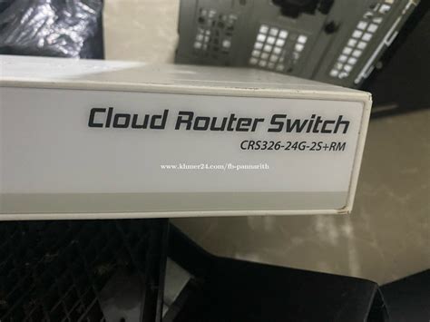Mikrotik Cloud Switch Router Switch 24 Port In Phnom Penh Cambodia On