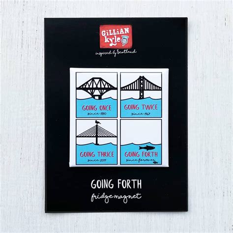 Scottish Magnets And Keyrings By Scottish Artist Gillian Kyle Gillian Kyle