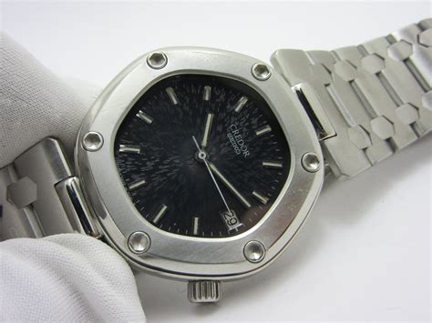 セイコー SEIKO ジェラルドジェンタ デザイン クレドールファーストモデル ロコモティブ LOCOMOTIVE GKEH018