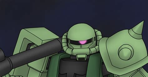 ガンダム Ms 06f ザクⅡf型 まさ（gpb）のイラスト Pixiv