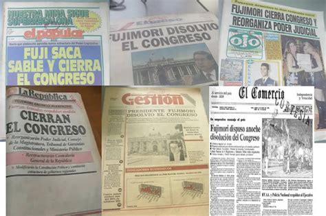 30 Años Del Autogolpe De Alberto Fujimori El Día Que Atentó Contra La