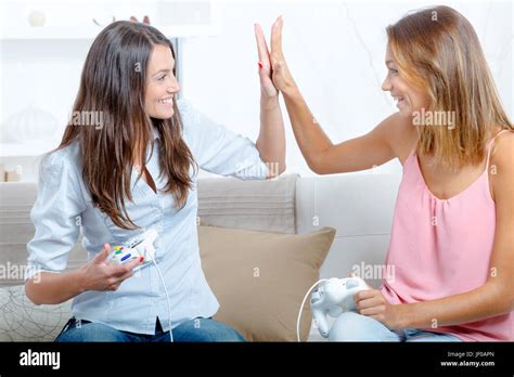 Equal On The Video Game Score Stock Photo Alamy