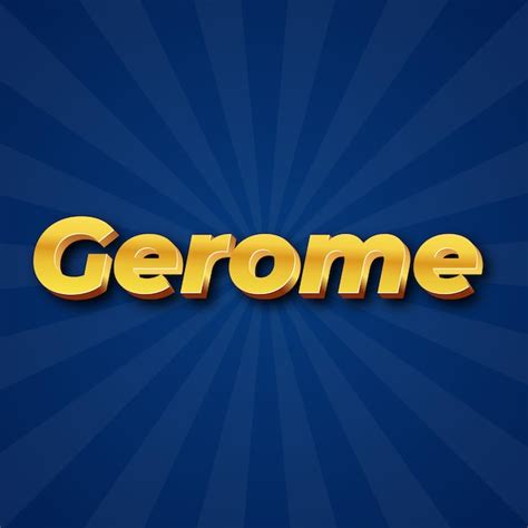 50 Gerome Pictures