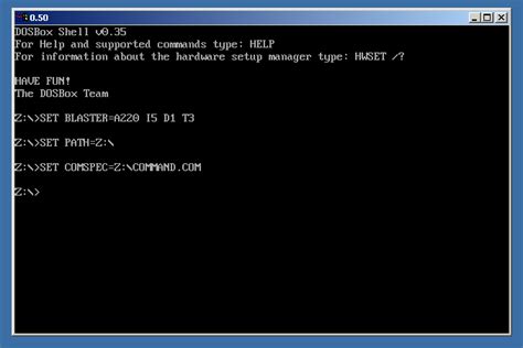 Old Version Of Dosbox