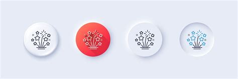 불꽃 놀이 별 선 아이콘입니다 불꽃 경례 표시 선 아이콘 벡터 3차원 형태에 대한 스톡 벡터 아트 및 기타 이미지 3차원