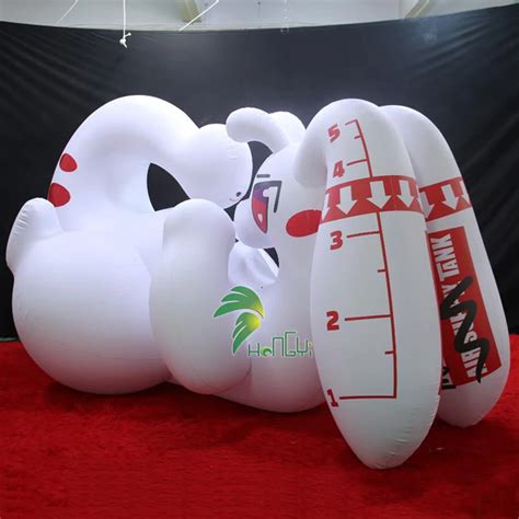 Giant Inflatable Custom Cartoon Bunny Belly Doll Inflatable Sexy Anime