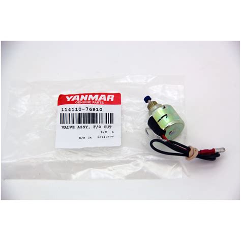 Genuine Yanmar L Series L40 L70 L100 Fuel Cut Off Valve Cambrian