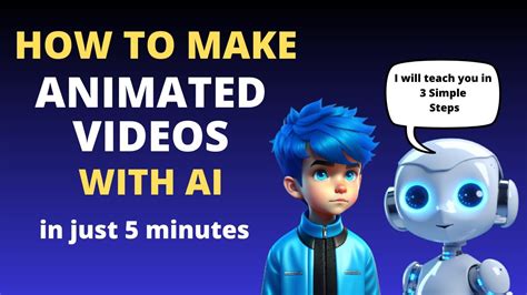 How To Make Animated Videos With Ai In 5 Minutes Tutorial Create Video From Text Make