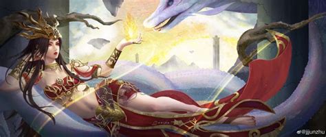 Cai Lin Doupo Cangqiong Drawn By Jjjunzhu Danbooru