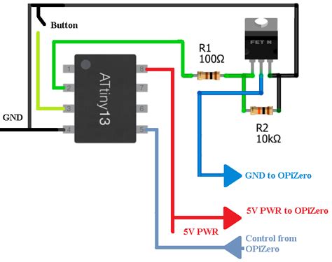 Распиновка Attiny13 Программирование Attiny13 Attiny13a в Arduino