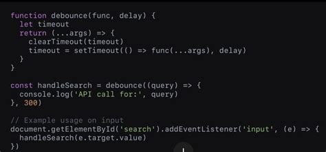Apiproxy On Linkedin Webdevelopment Javascript Frontenddev Debounce