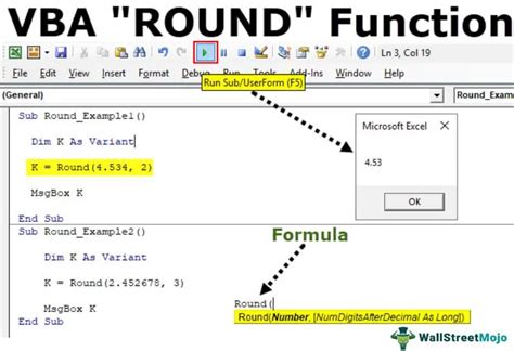 Vba Round How To Use Excel Vba Round Function