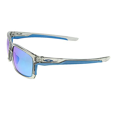 New Authentic Oakley Mainlink Sunglasses Grey Ink With Sapphire Iridium