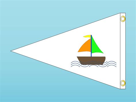 Boat Flag Vector Art And Graphics