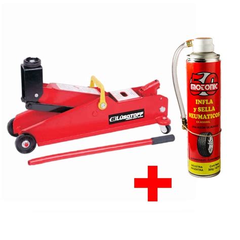 Crique Carrito Lusqtoff Tn Gato Hidráulico Auto Inflador PPi Maquinas SRL