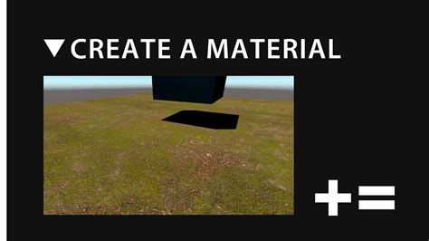 Create A Texture Material In Unity Ground Example YouTube
