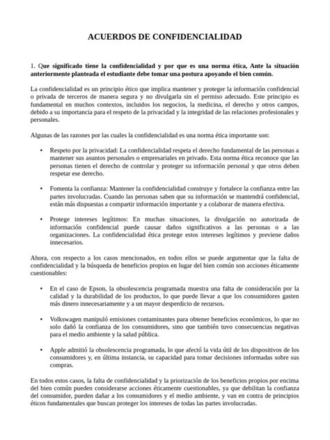Semana 4 Etica Profesional Pdf