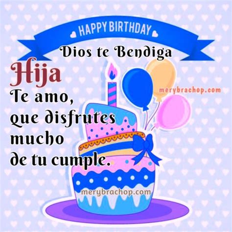 Frases De Cumpleaños Para Una Hija