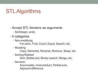 Standard Template Library PPT