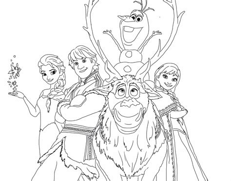 Download 317 Frozen Cast Elsa In Party Hat Coloring Pages Png Pdf File