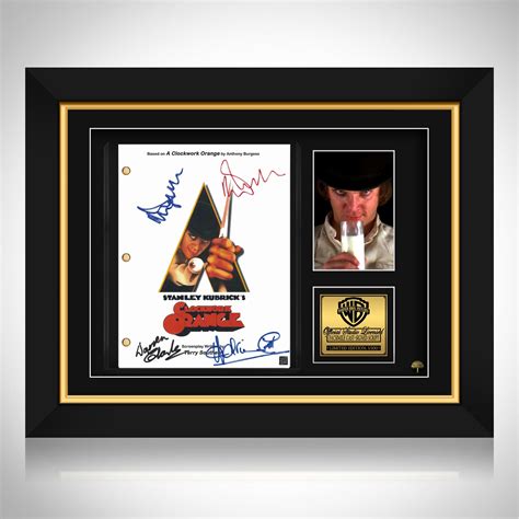 A Clockwork Orange Script Limited Signature Edition Custom Frame Rare T
