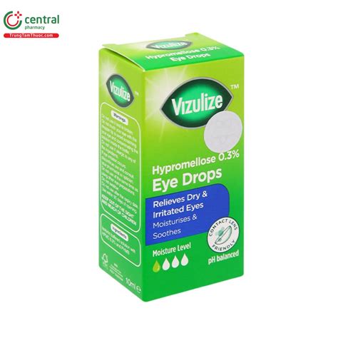 Dung Dịch Nhỏ Mắt Vizulize Hypromellose 03 Eye Drops Giữ ẩm Cho Mắt