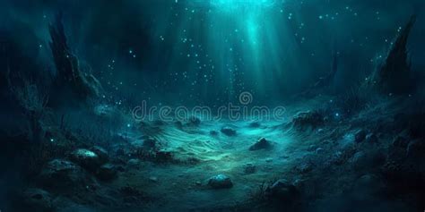 Dark Ocean Background