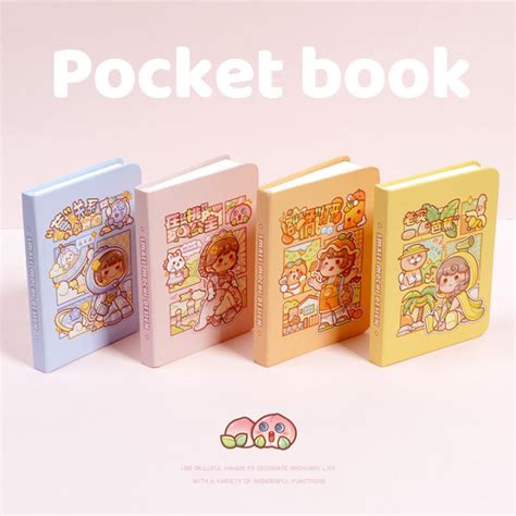 Duga Small Mochi Cute Cartoon Small Pocket Notebook