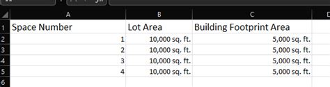 Worksheet Displaying Area By Adding Criteria Per Column General Discussion Vectorworks