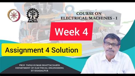 💥electrical Machines I Week 4 Quiz Answers Nptel 2022 Swayam 💥💥