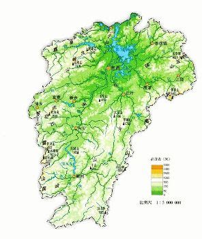江西省最新地图全图 江西高清地图大图 江西旅游地图 3 初高中地理网