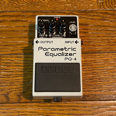 Yahoo オークション Boss Pq 4 Parametric Equalizer ジャンク ボス