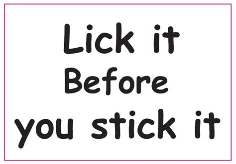 Funny Refrigerator Magnetadult Dirty Sexy Humor Magnetslick It Before