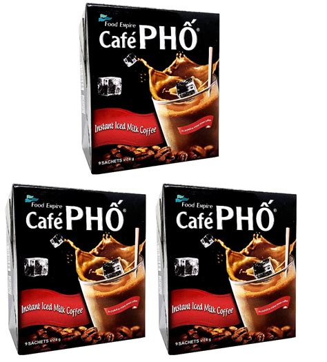 Buy Cafe Pho Vietnamese 3in1 Instant Coffee Mix Iced Milk Coffee Cafe