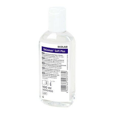 Skinman Soft Plus кожный антисептик для обработки рук 100 мл ...