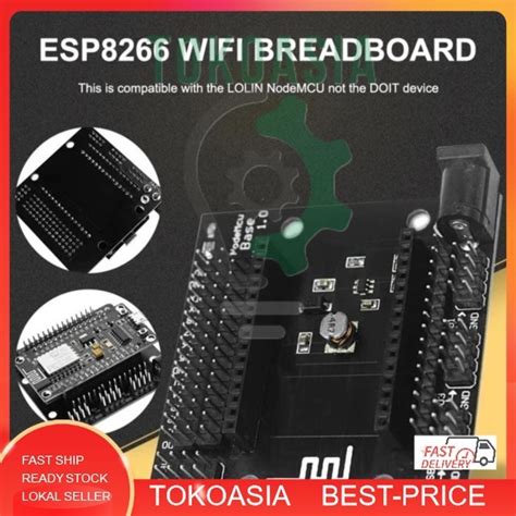 Esp8266 Base De Placa De Desarrollo Wifi Tablero Expansor Shopee México