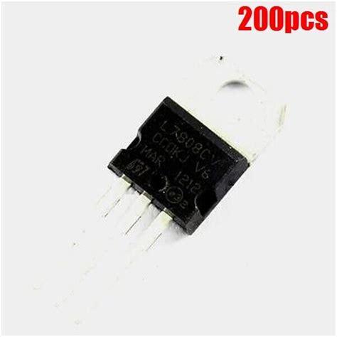 200Pcs L7808 LM7808 7808 8V 1 5A Voltage Regulator New Ic Cq EBay