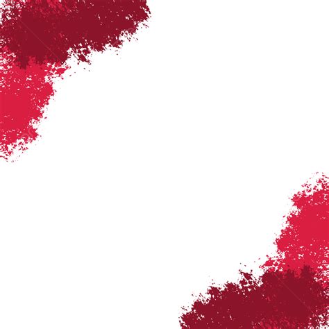 소셜 미디어 게시물 템플릿의 빨간색 브러시 테두리 브러시 그런지 소셜 미디어 게시물 Png 일러스트 및 벡터 에 대한 무료 다운로드 Pngtree