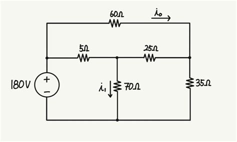 Solved The Current In The Circuit In Fig Is A Find Chegg Com