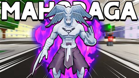 Summoning Mahoraga In New Update In Jujutsu Shenanigans Roblox Youtube