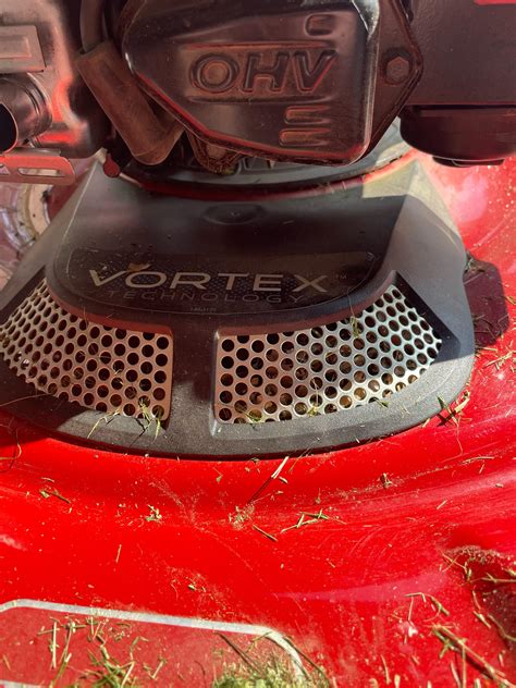 Does Anyone Know How To Clean The Vortex Area Of A Toro Mower It Looks